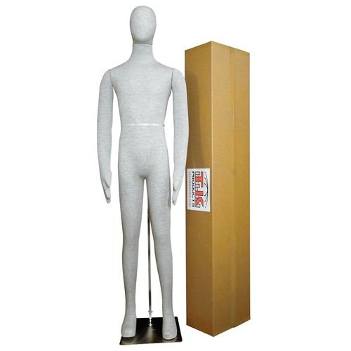 Male Mannequin, Flexible Posable Full-size In Grey | eBay