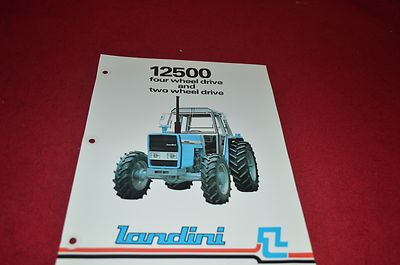 Landini 12500 Four Wheel Drive Dealer's Brochure DCPA2 | eBay