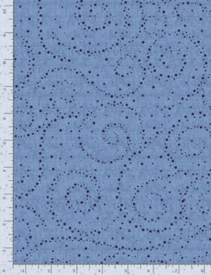 Basics Fabric | Tiny Star Swirl Blue | Timeless Treasures YARD | eBay
