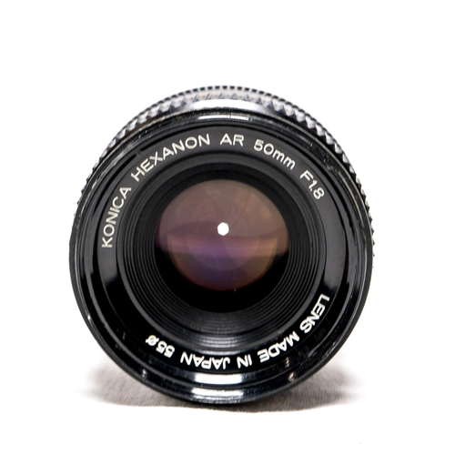 ⭐ Konica Hexanon AR 50mm f/1.8 Camera Lens - Fits KONICA FP-1 Program ...