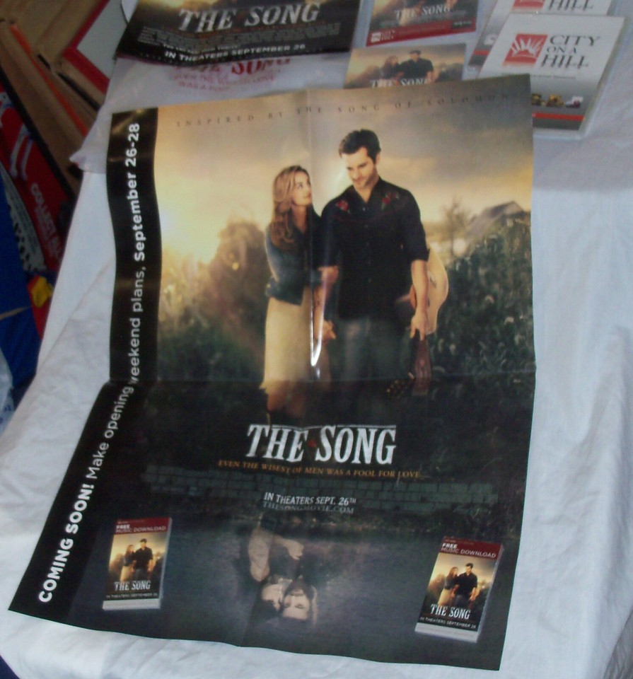 THE SONG Christian Movie PROMO KIT - POSTER & MINISTRY DVD 2014 Faith ...