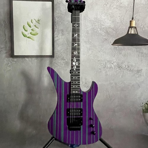 Factory Purple Solid Body 6 Strings Synyster Gates Electric Guitar ...