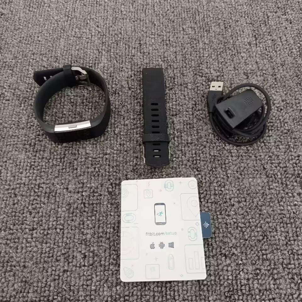 NEW Fitbit Charge 2 HR Fitness Activity Tracker- Black/Blue/Purple/Gold ...