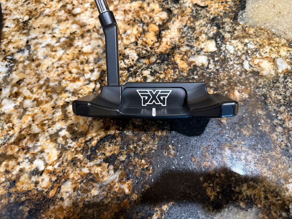 PXG MUSTANG PUTTER R/H 33" W/PXG LIFTED LEATHER HEAD COVER V GOOD COND ...