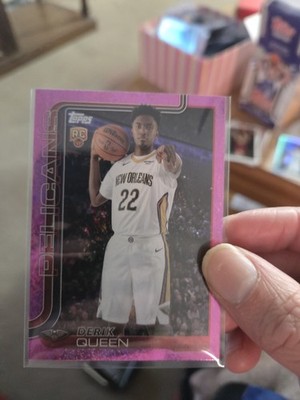 Derek Queen Topps Pink Refractor Rookie Card | eBay