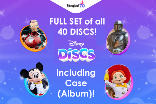 Woolworths Disney Discs Collectors Full Complete Set 40 Discs Cards ...