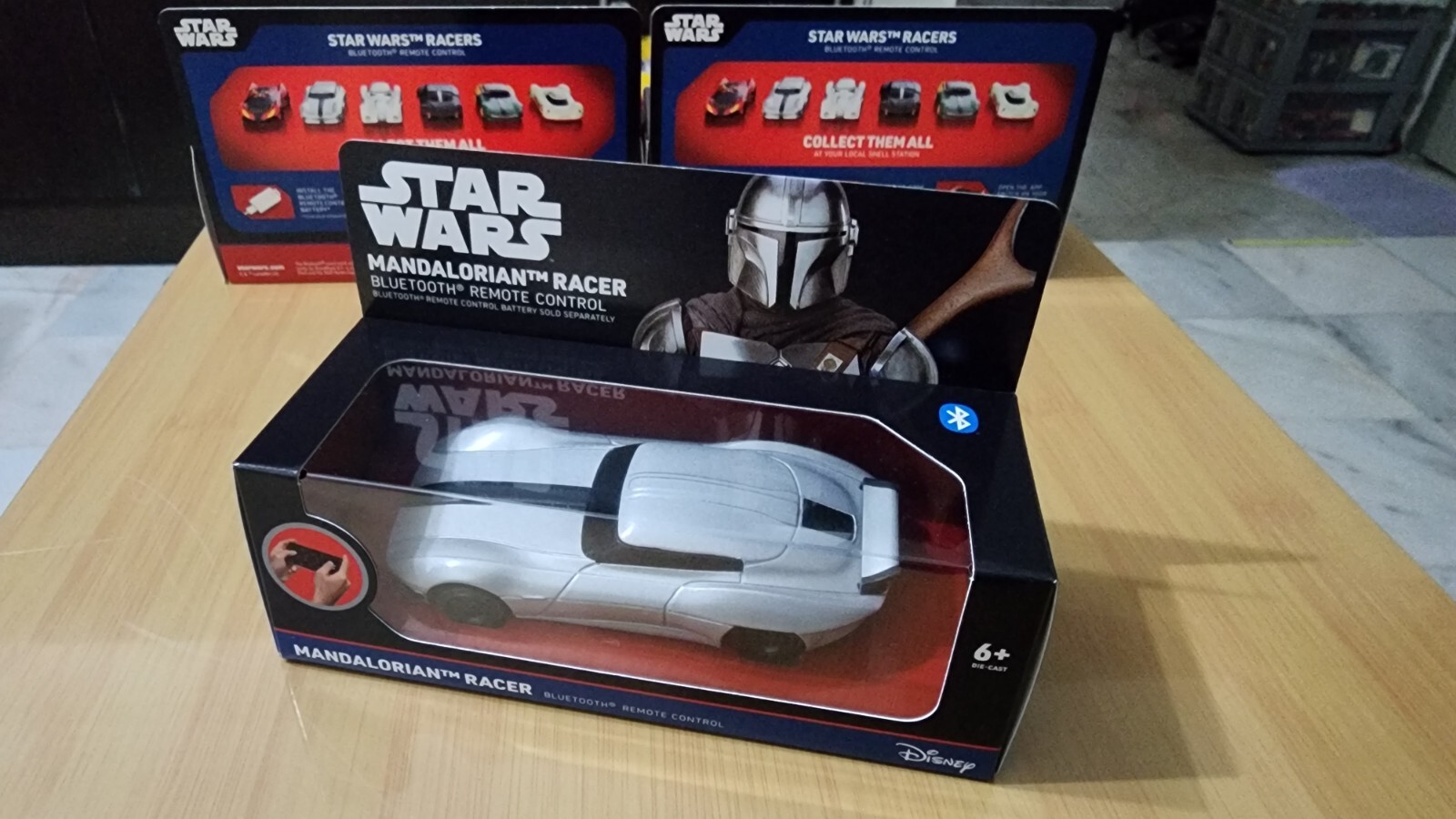 Mandalorian Star Wars Racer Shell Motorsports Bluetooth Remote Control ...