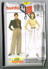 Burda 3381 Pattern Loose Fitting Pants Sizes 8 to 18 Uncut OOP Sandra ...