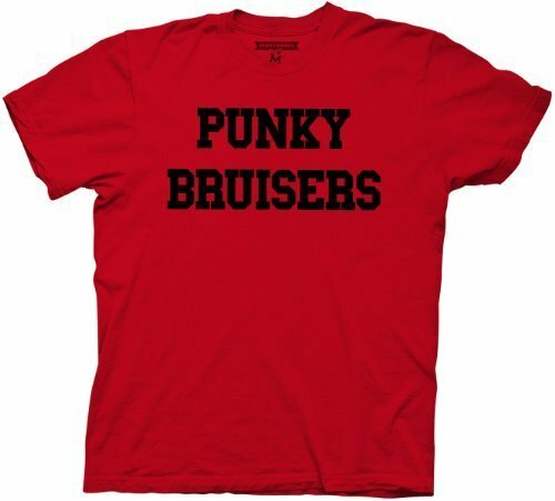 Adult Men's Portlandia Comedy TV Show 'Punky Bruisers' Text Red T-shirt ...