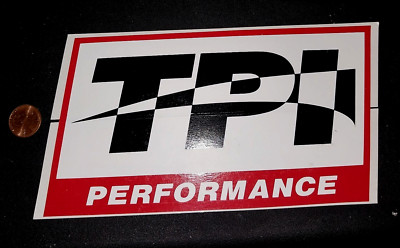 VINTAGE TPI Sticker / Decal RACING ORIGINAL old stock | eBay