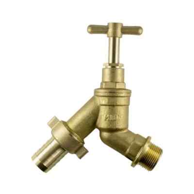 Westco 1/2" Brass Bib Tap Bibcock Outside Outdoor Garden Tap Hose Union ...