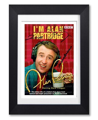 IM ALAN PARTRIDGE CAST SIGNED POSTER TV SERIES SEASON PRINT PHOTO ...