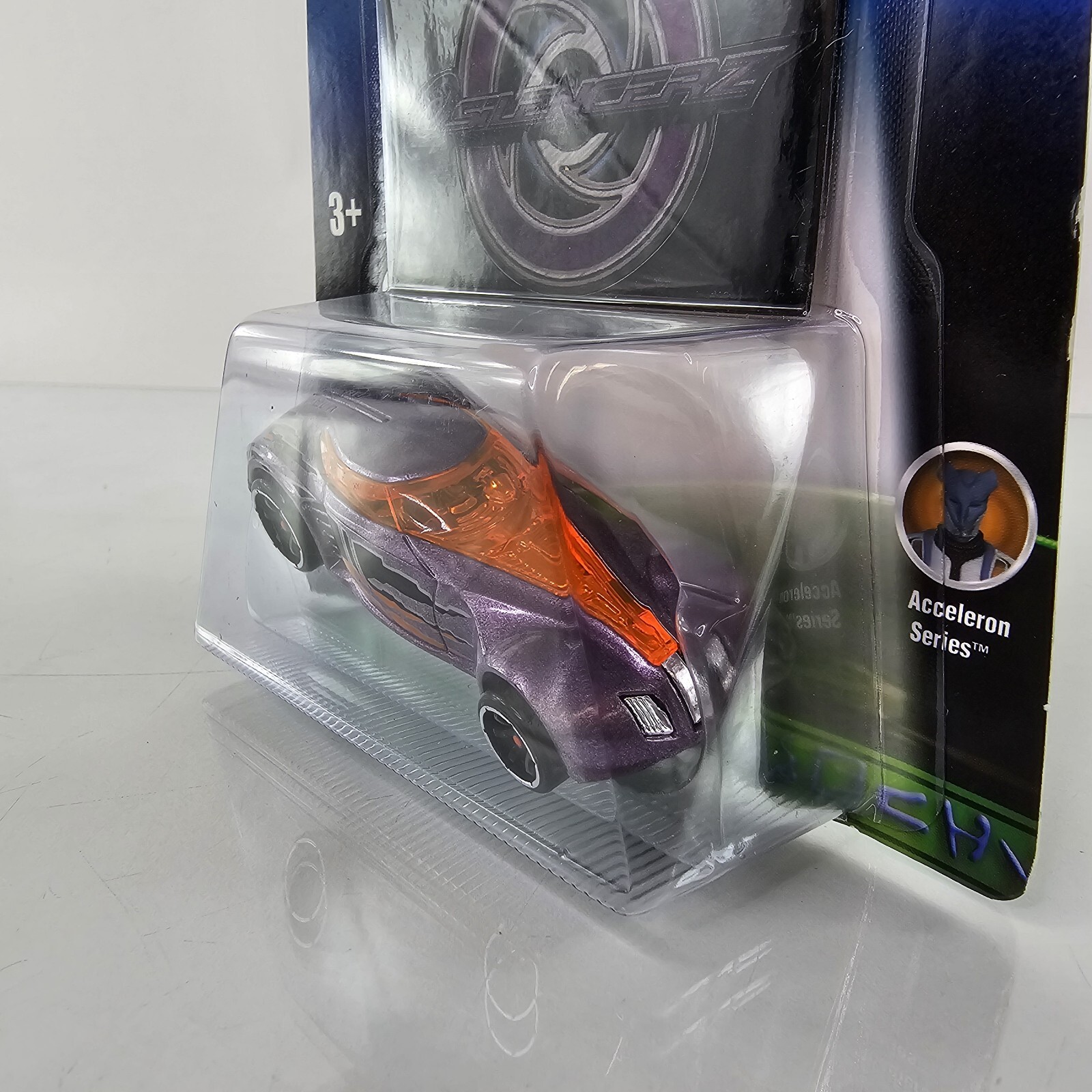 Hot Wheels AcceleRacers COVELIGHT Purple Silencers Acceleron Series ...