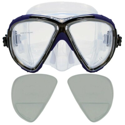 Promate Hawk Eyes Scuba Dive Mask Prescription +2.75 Magnifier Reader ...