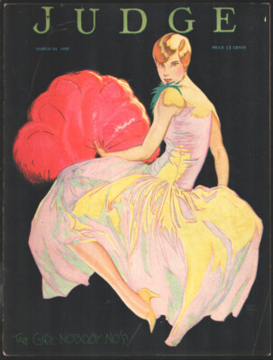 MAG: Judge 3/24/1928-Spicy Girl art black cover by Holmgren-Jokes-gags ...