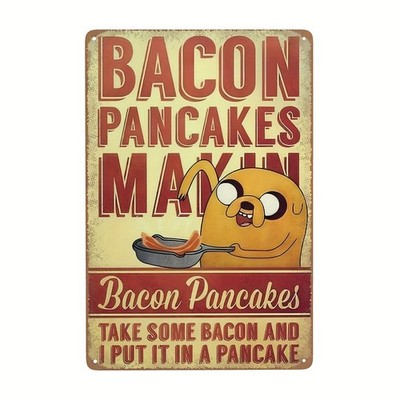 [Adventure Time Sign] Vintage Adventure Time Tin Metal Signs - Retro ...