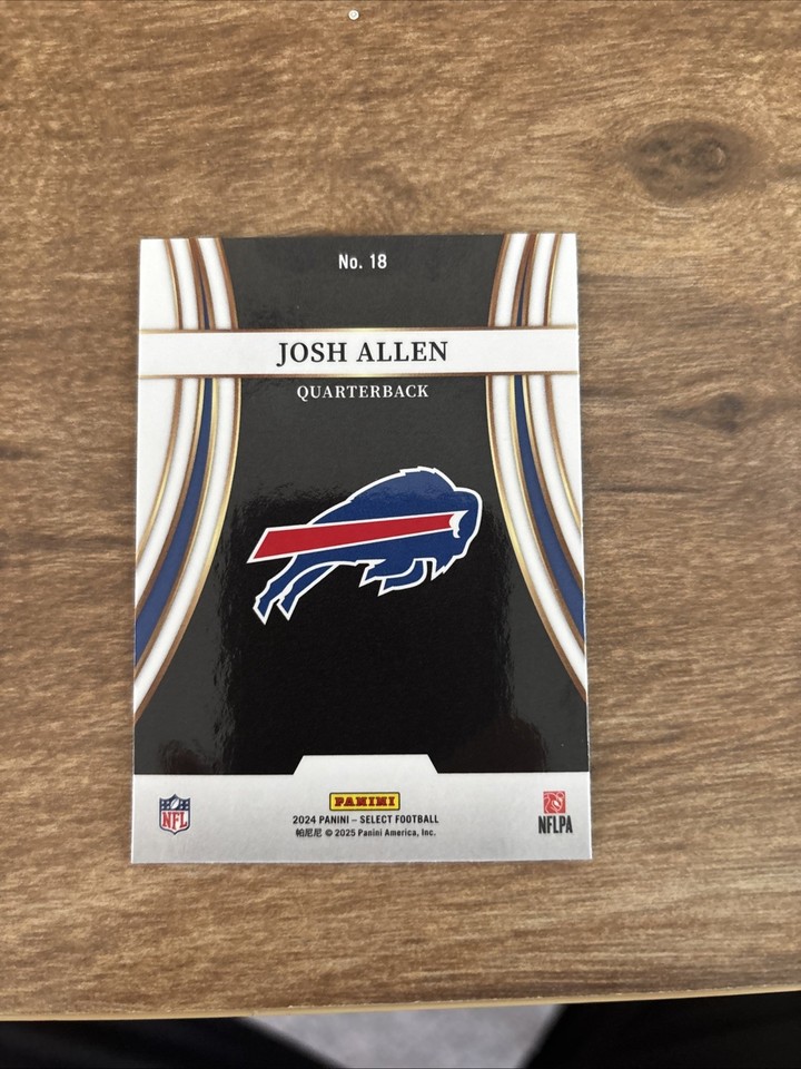 2024 Panini Select - Turbocharged Josh Allen #18 | eBay