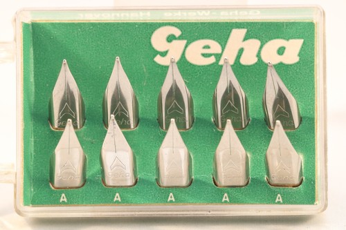 Vintage Geha Model F 55 710/707 Fountain Pen Nibs | eBay