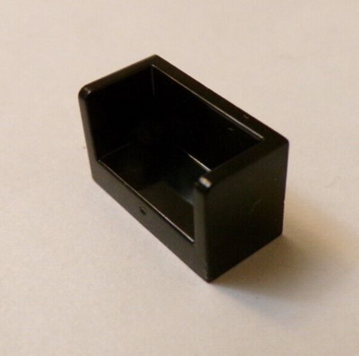 Lego x1 Black 1x2x1 Panel With Two Sides, 23969 (028-91) | eBay