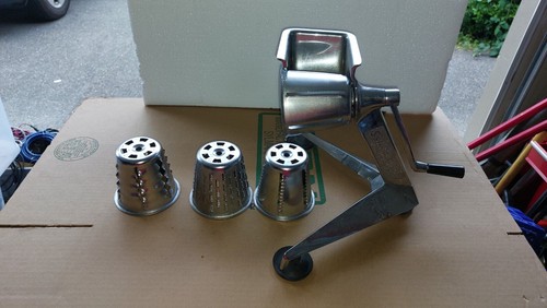 Saladmaster Machine Food Processor Salad Cutter Slicer Shredder Five ...