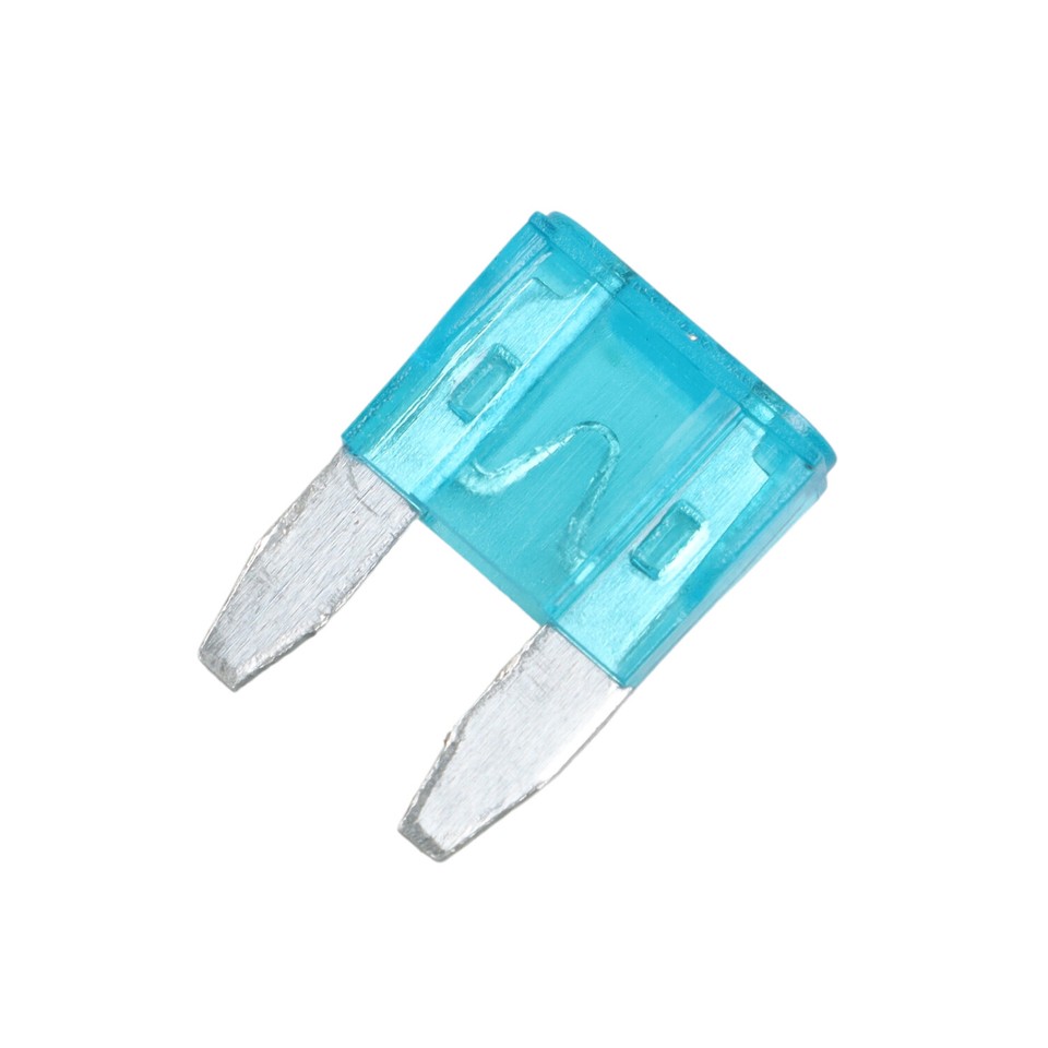 ATM 15A Mini Blade Style Fuse 100 Pieces for 12 Volt Cars Trucks Boats ...