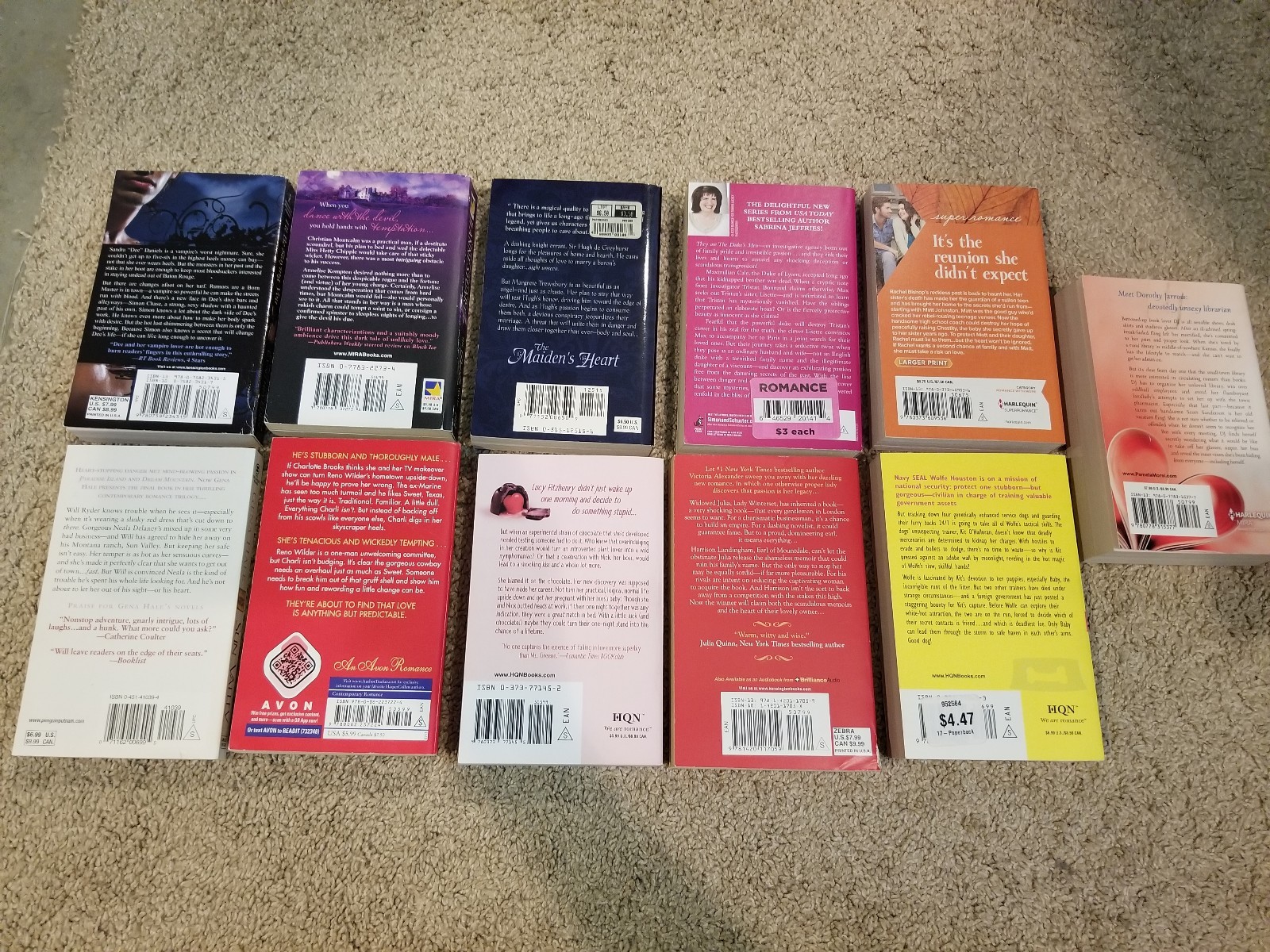 Harlequin Zebra Mira Jove Romance Book Lot of 21 Romance Books ...