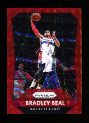 2015-16 Panini Prizm Ruby Wave Prizms #23 Bradley Beal NM-MT SER/350 ...