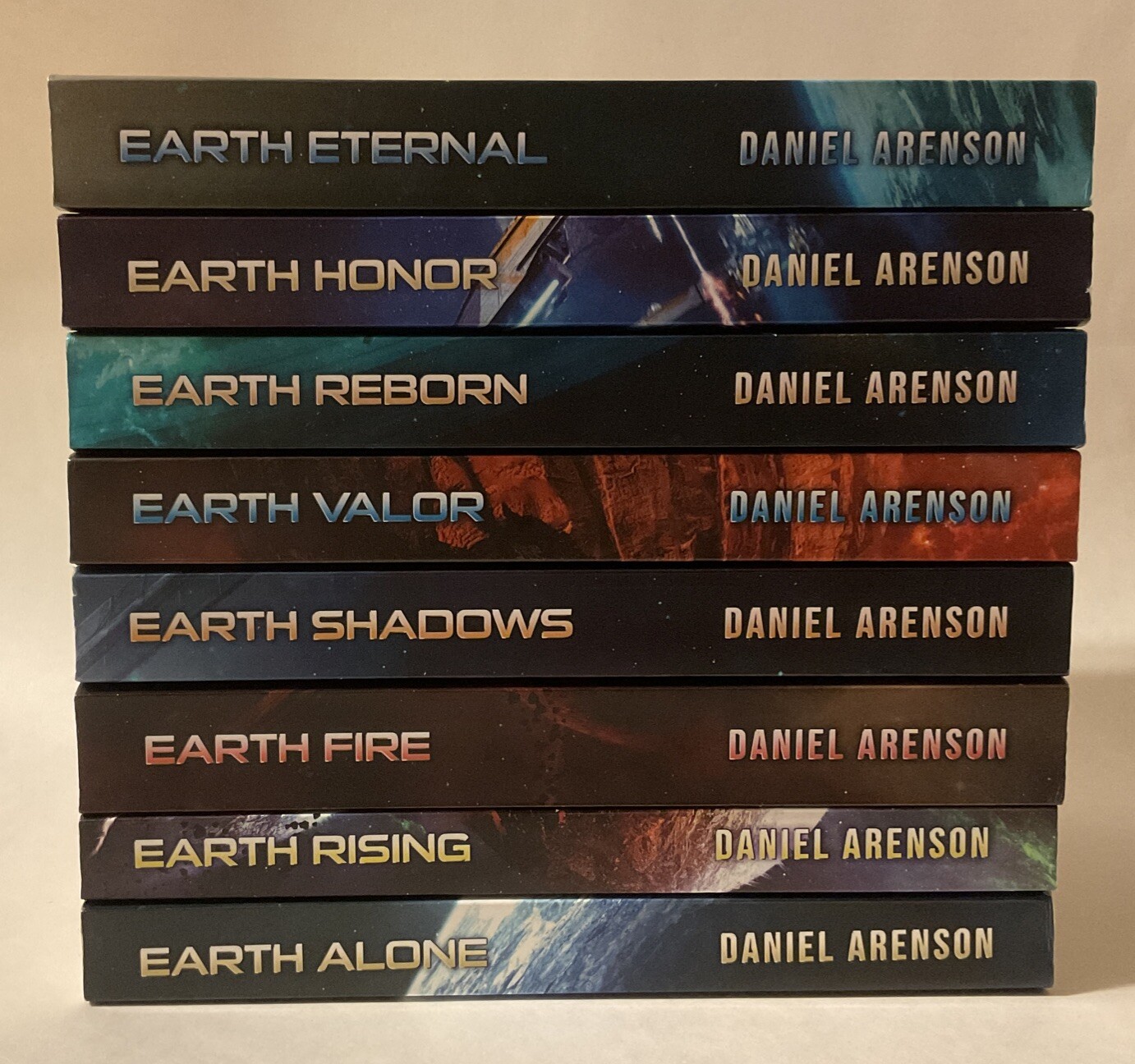 LOT Set 8 Earthrise Series by Daniel Arenson Book 1 3 4 5 6 7 8 9 Trade ...