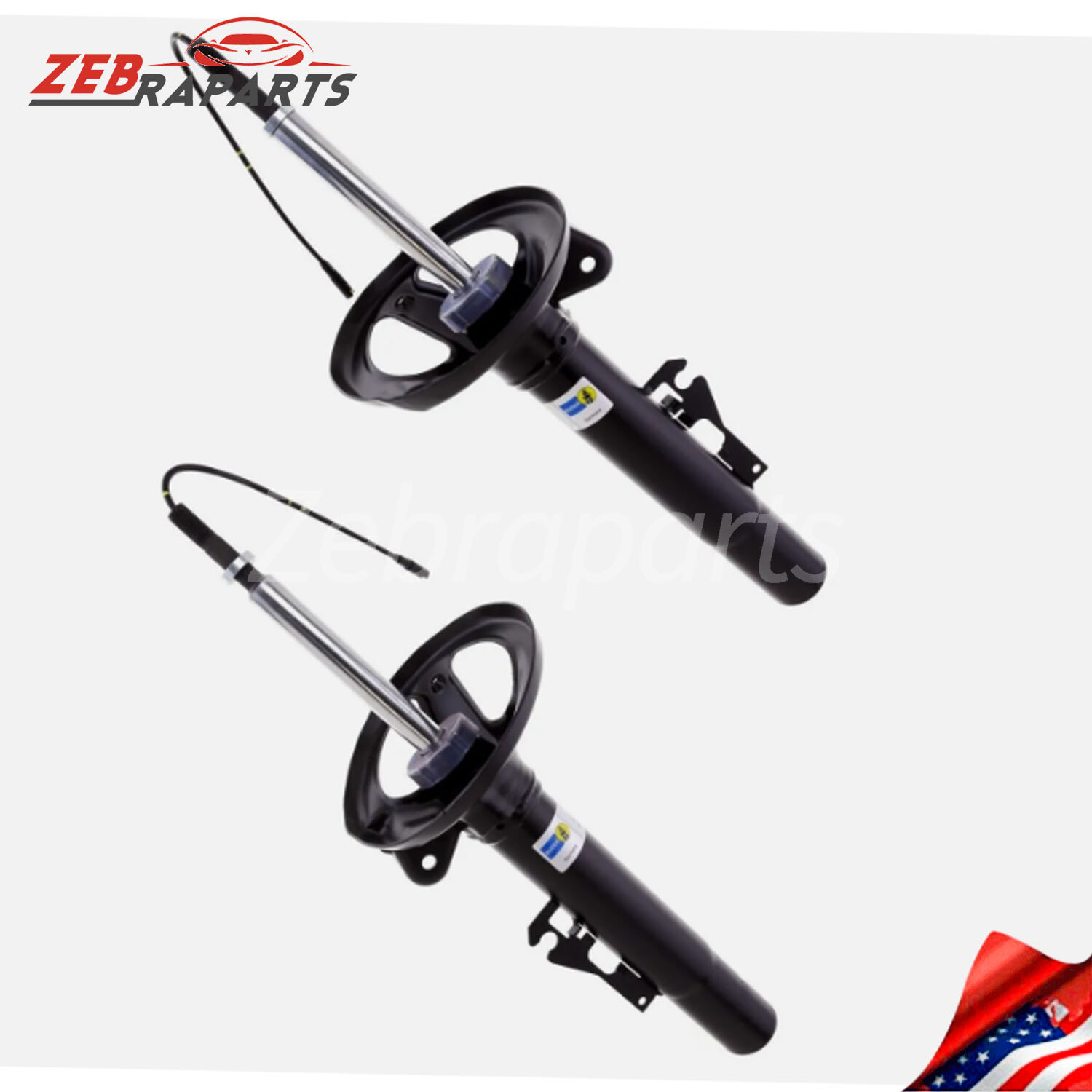 2 BILSTEIN B4 Front LEFT+RIGHT Struts Shock Set FOR PASM SUSPENSION ...