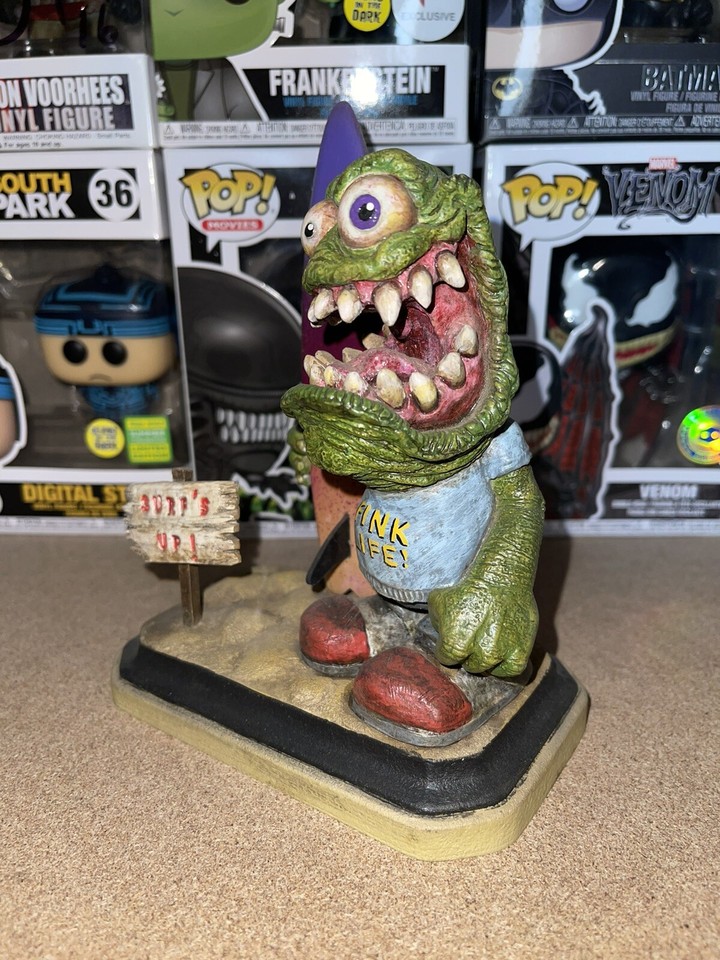 2018 Monster Custom Art Resin Rat Fink Weird Ohs Surf Fink 1/1 Ed Roth ...