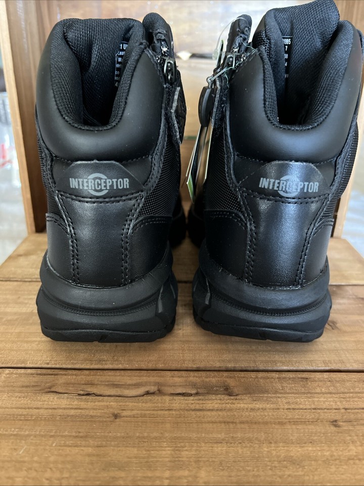 *New* Interceptor Women's Litefast Zippered 6" Soft Toe Tactical Boots ...