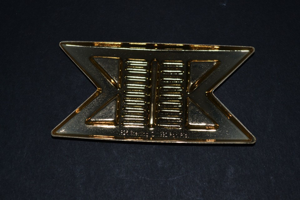 Star Trek Commander Pin Insignia Sterling Silver Badge Series 1 1992 ...