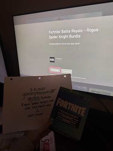 Fortnite Legendary Rogue Spider Knight +2000 Vbucks Code | eBay