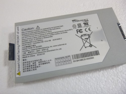 Cybernet - CyberMed 4ICR19/65-2 14.8V 88Wh Battery *GOOD* | eBay