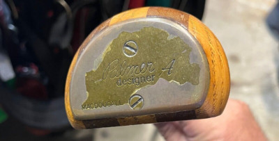 Arnold PALMER (DESIGNER A) MACDOUGALL WOOD MALLET VINTAGE PUTTER/GOOD ...
