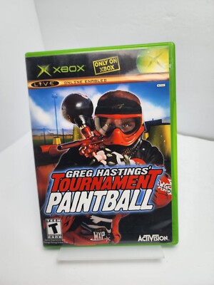 Greg Hasting's Tournament Paintball Activision Xbox Rated T Complete in ...