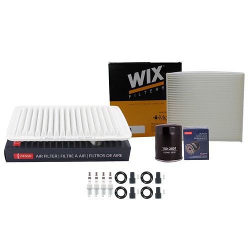 Denso Tune Up Kit NGK 4 Spark Plugs & Boots Kit for Camry 2.4L L4 Vin B ...