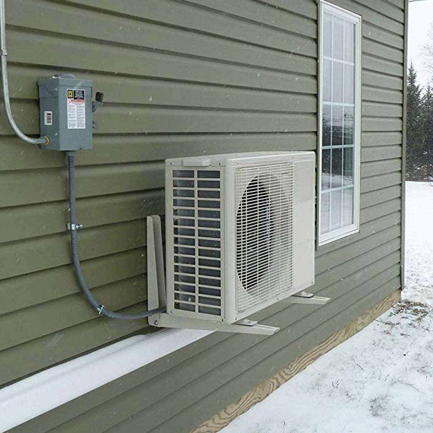 Mounting Bracket for Mini Split Ductless Air Conditioner Condensing ...