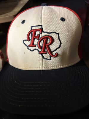 Frisco Roughriders Hat Sz M/L OC Sports Red White Black | eBay