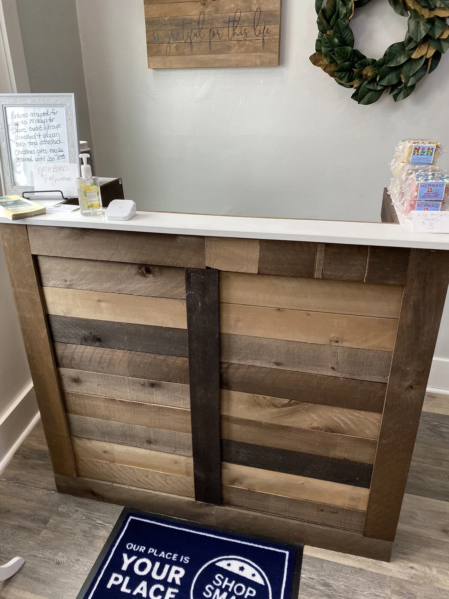 Rustic Custom Retail Counters