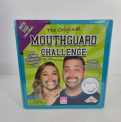 Original Mouthguard Challenge Game Extreme Edition 550 Challenges ...