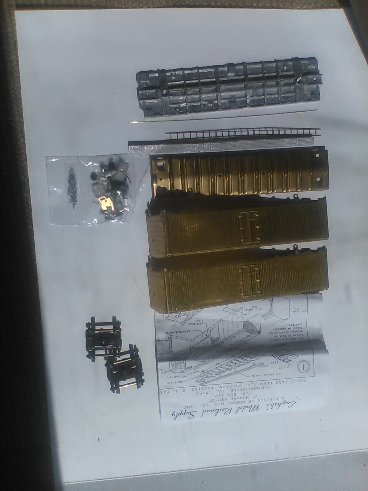 HO BRASS & CAST BOWSER/ENGLISH WOOD REEFER KIT #4 | eBay