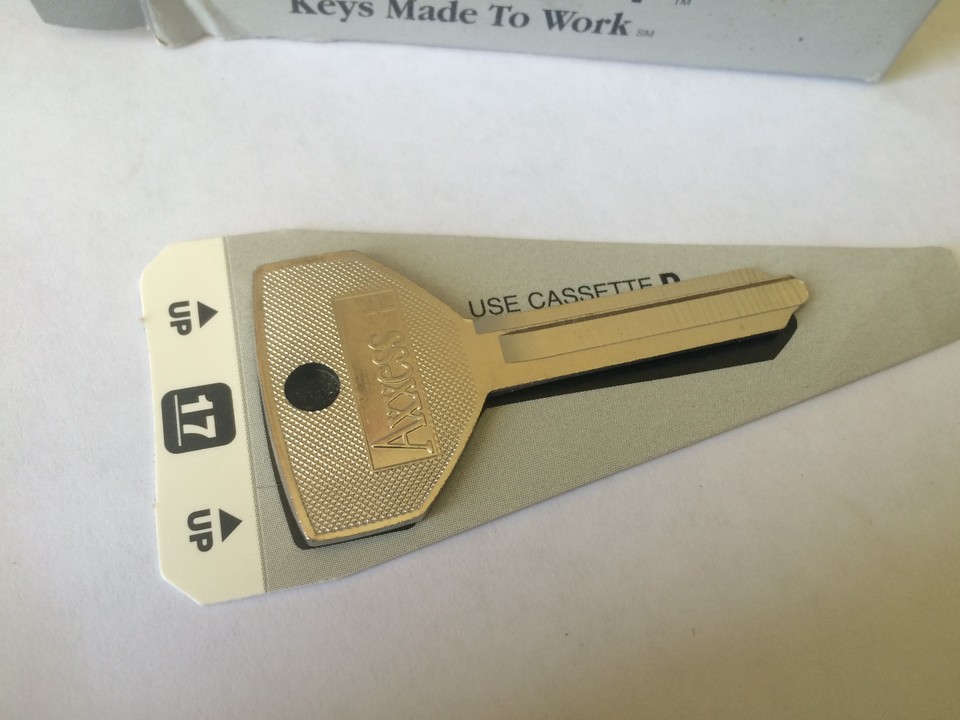 Axxess # 10 Key Keys Blank Assortment BOX OF 75 Locksmith Hardware Key ...