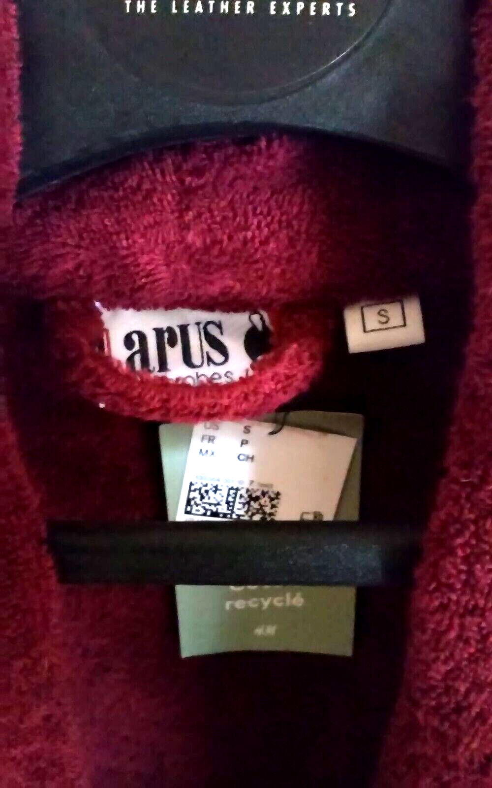 Arus Bathrobe Women's Reads SZ S New Never Worn 2 Large Pockets Roll Sleeve | eBay