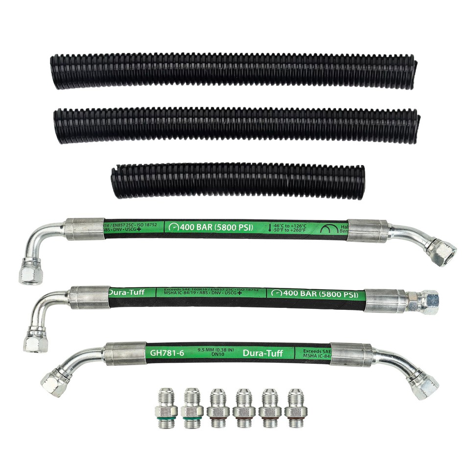 High Pressure Oil Pump HPOP Lines Hoses For 99-03 Ford 7.3L Powerstroke ...