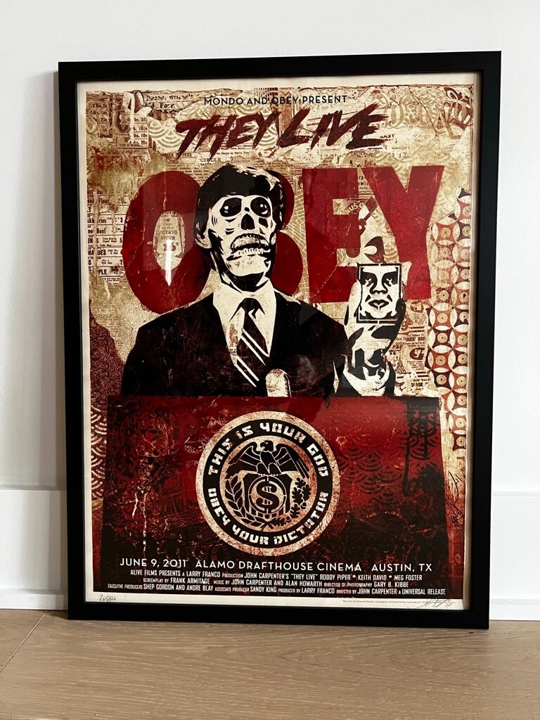 They Live Obey Poster