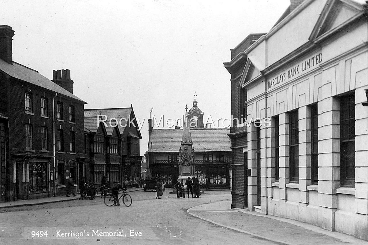 Lbg-1 Kerrison's Memorial, Eye, Suffolk. Photo | eBay UK