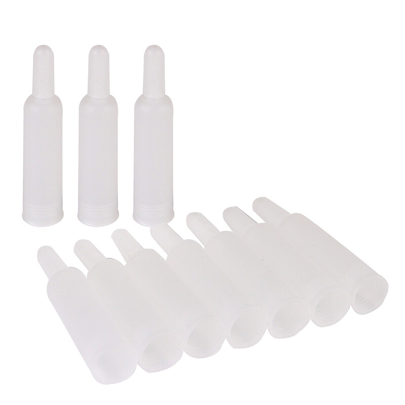 50Pcs 2ml Emery Glass Bottle Silicone Dropper Vial Opener Ampule ...