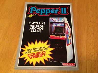 PEPPER II - COLECOVISION Video Game System NEW & SEALED !! | eBay