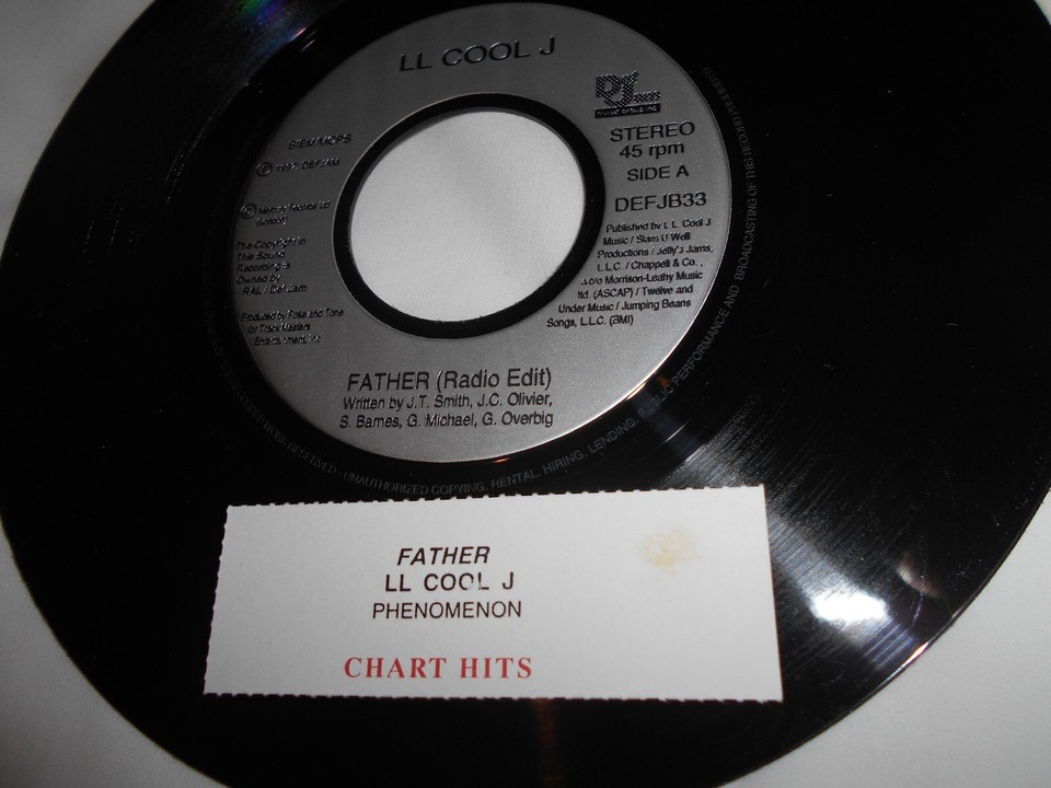 LL Cool J Father Phenomenon 1997 7" Jukebox Promo Def Jam DEF JB33 NM ...